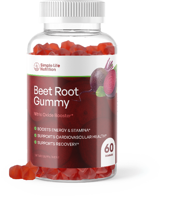 Simple Life Nutrition Beet Gummies - Pure Beet Root Gummy